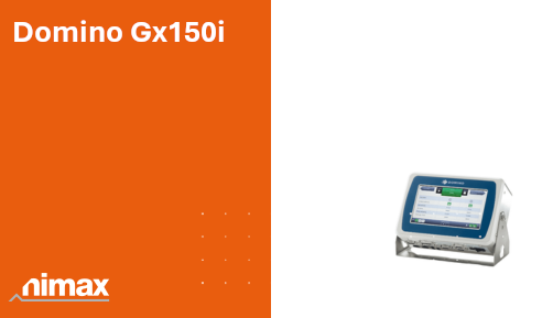 Domino Gx150i Thermal Inkjet Printer | nimax