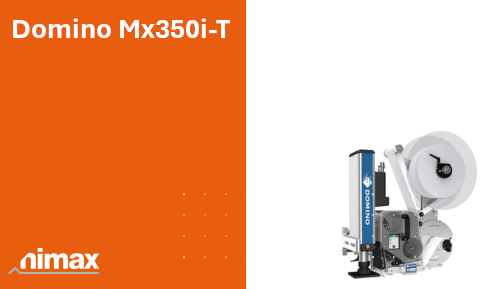 Domino Mx350i-T Print & Apply-systemer | nimax Danmark