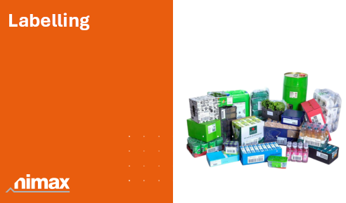 Solutions fot product Labelling | nimax Danmark
